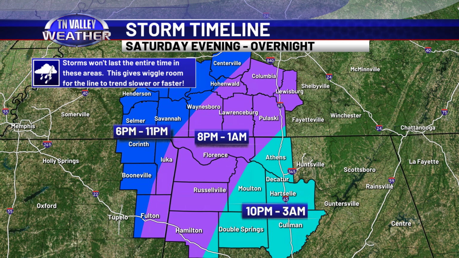 Severe storms and more flooding are possible across the Tennessee ...