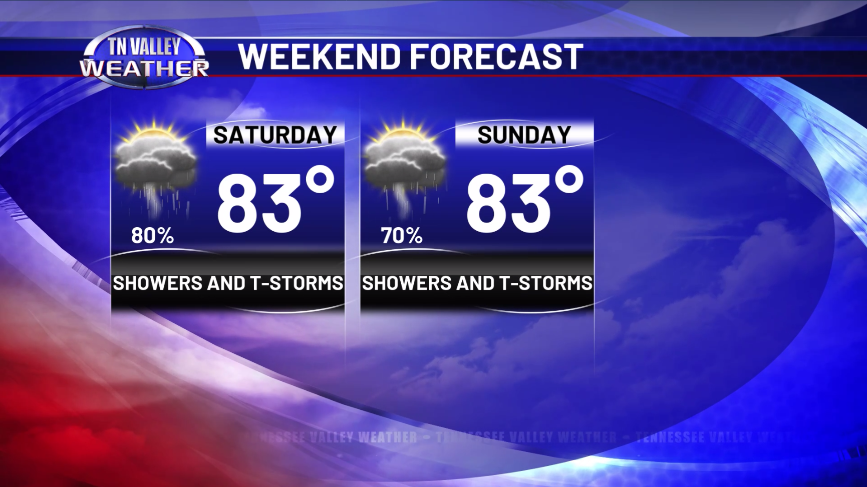 Widespread Rain and Storms Expected Today and Through the Weekend ...