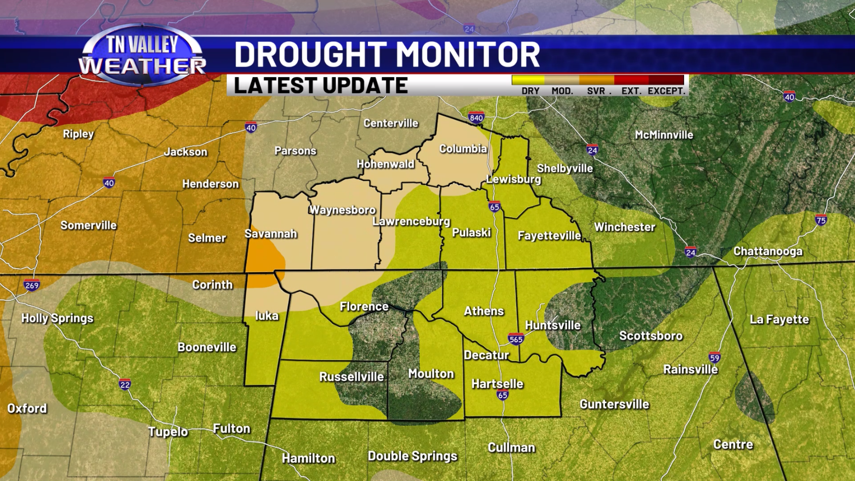 Drought Conditions Continue to Expand Across the Region…Better Rain ...